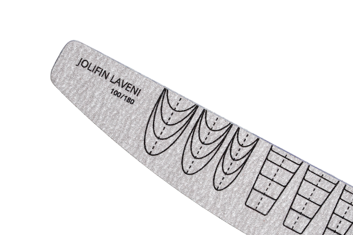 Jolifin LAVENI Long-Life File - Trapeze Master Nail Shapes 100/180 | 33803
