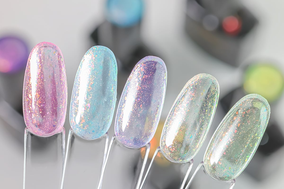 Jolifin LAVENI Shellac - Jelly jar super shine pink 10ml