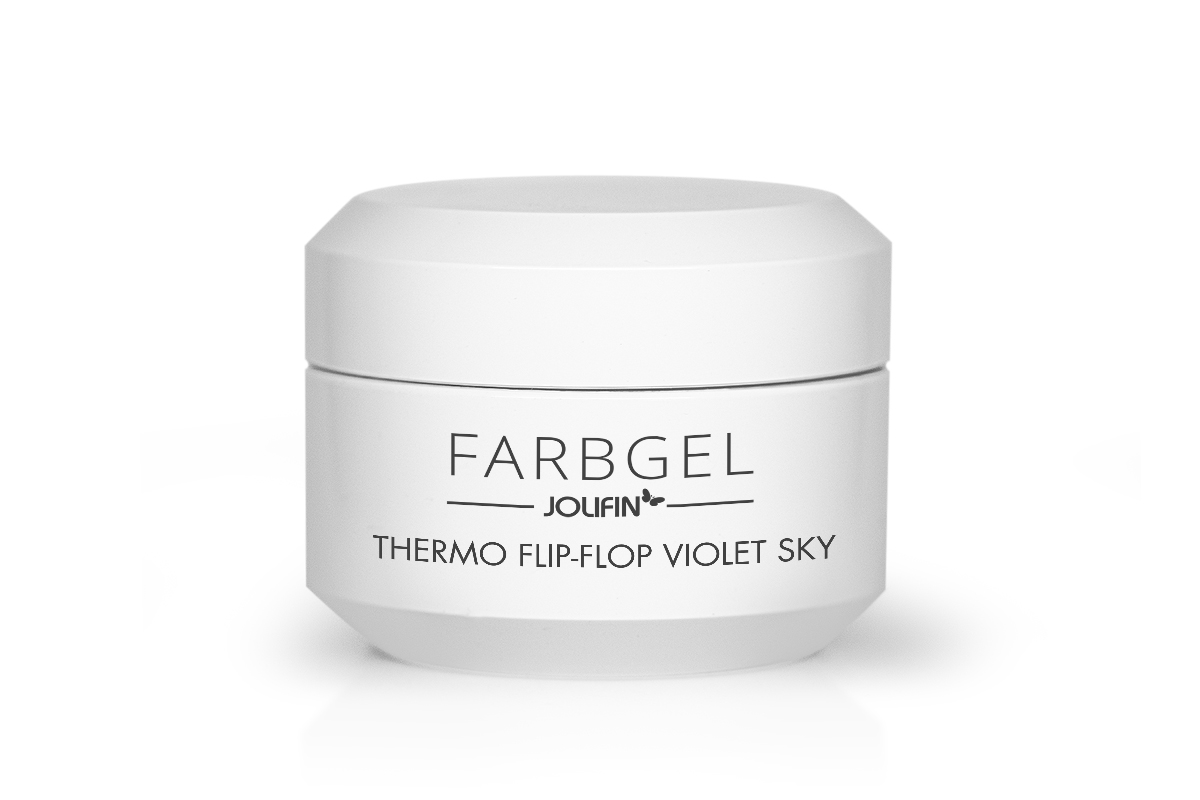 Jolifin Thermo Colour Gel Flip-Flop violet sky 5ml | 11756AFT