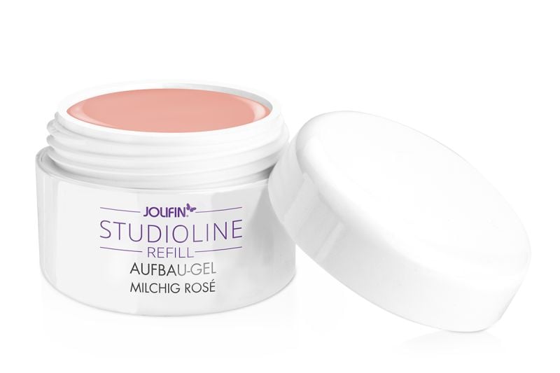 Jolifin Studioline Refill - Aufbau-Gel milchig rosé 5ml | 16